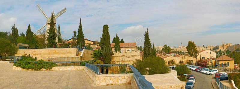 Ancient City Jerusalem. Israel Editorial Image - Image of cityscape ...