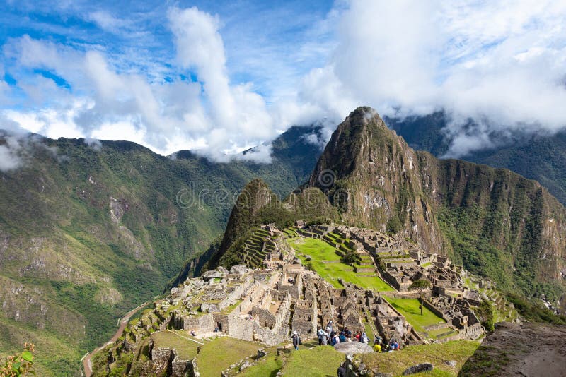 Ancient City of Machu Picchu. 2019-11-28 Peru, Cusco. Editorial Photo ...