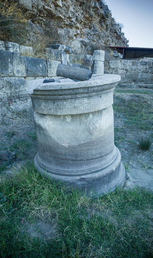 The Ancient City of Magnesia Ad Maeandrum in Turkey Stock Photo - Image ...