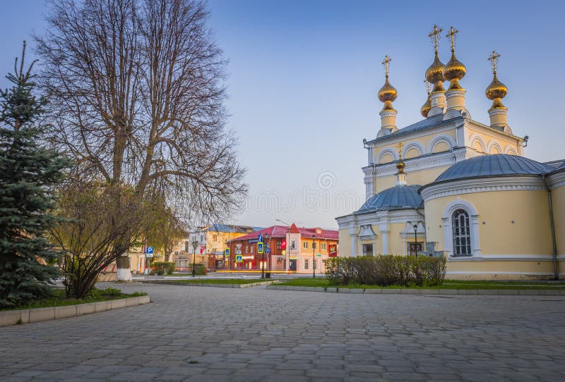 The ancient city of Murom stock photo. Image of landmark - 250105450