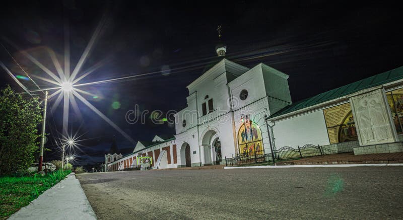 The ancient city of Murom stock image. Image of landmark - 251546569