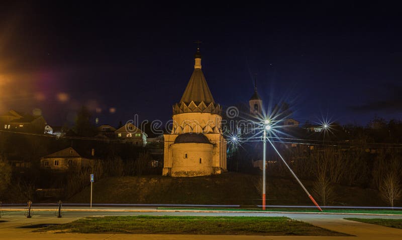 The ancient city of Murom stock photo. Image of tourism - 251546550