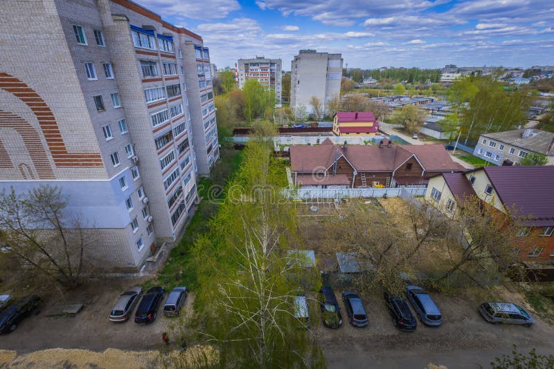 The ancient city of Murom stock photo. Image of cathedral - 252157474