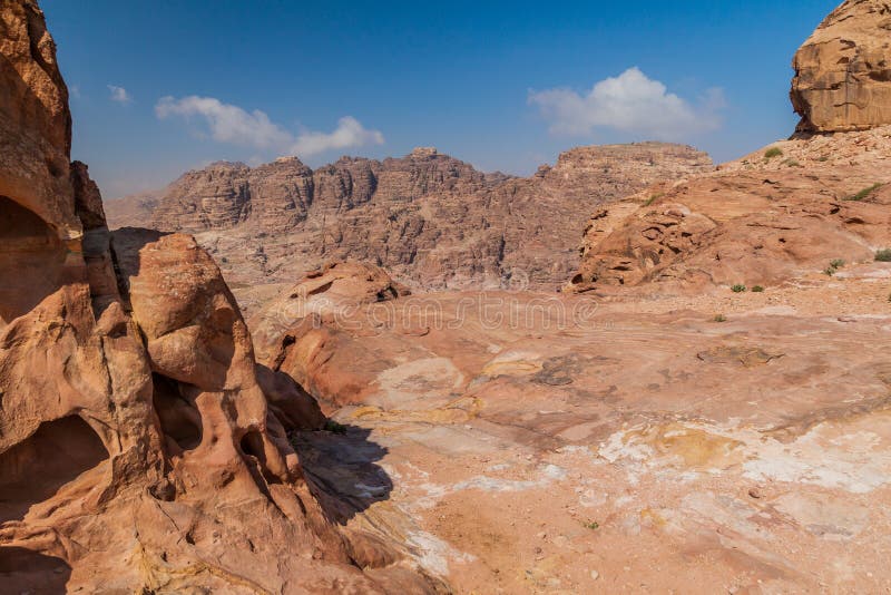Ancient city Petra stock photo. Image of rock, scenic - 187536844