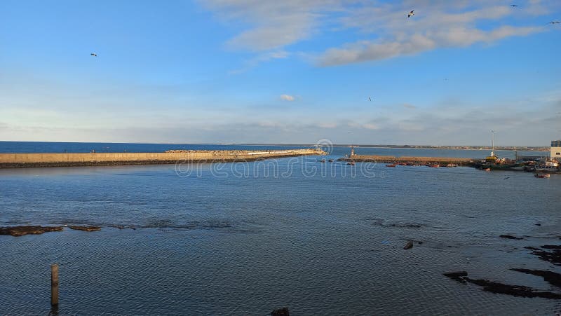 The Ancient City of Portuguese Mazagan Stock Image - Image of sunset ...