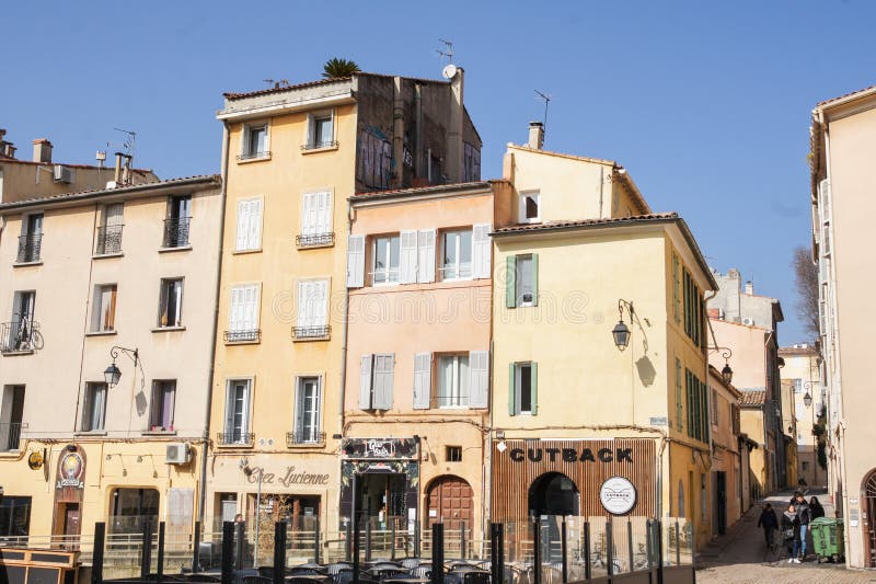 An ancient city quarter. editorial stock photo. Image of wall - 124361583