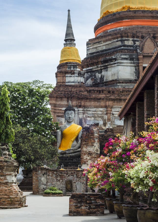 Ancient Civilization of Buddhism Stock Photo - Image of architecture ...