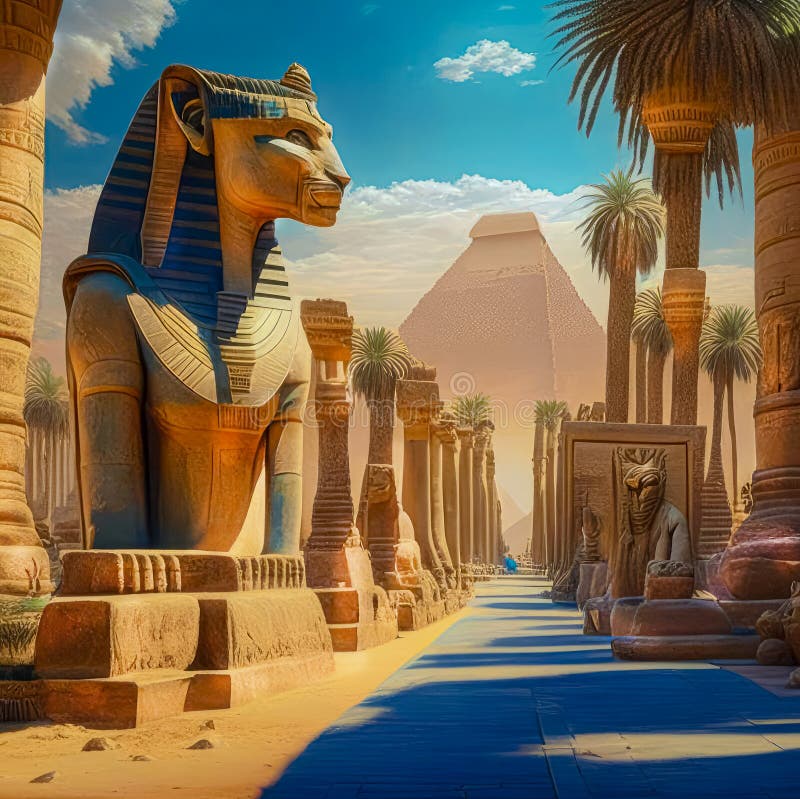 Ancient Civilization of Egypt, Stylization of Ancient Egyptian ...