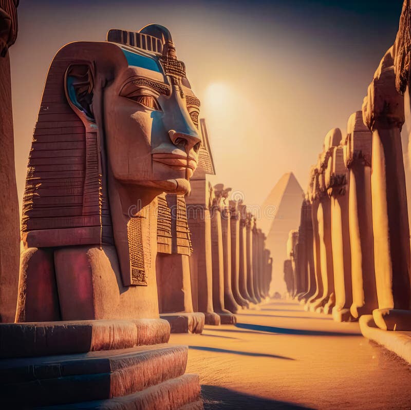 Ancient Civilization of Egypt, Stylization of Ancient Egyptian ...