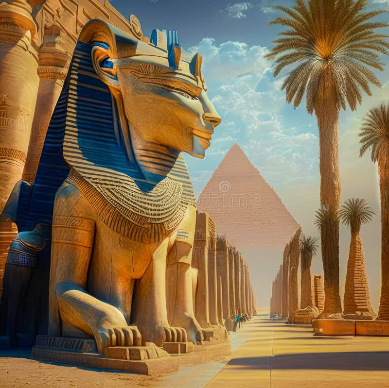 Ancient Civilization of Egypt, Stylization of Ancient Egyptian ...
