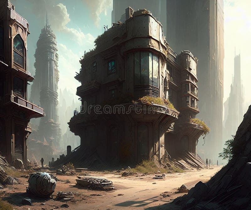 Ancient Civilization.generative Ai Stock Illustration - Illustration of ...