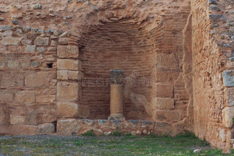 Ancient Civilization Ruin Sand Stone Architecture Decayed by Ages ...