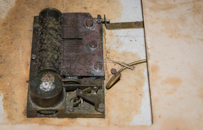 Ancient Clarion of the 16th Century. Handmade Stock Image - Image of ...