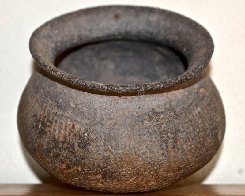 Ancient Clay Pottery, Angkor Borei Stock Image - Image of asian, angkor ...