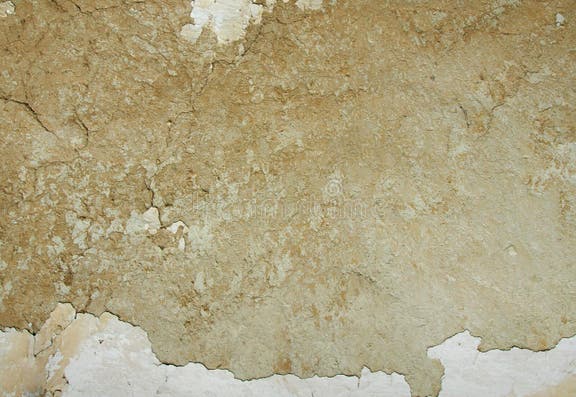 Ancient clay wall stock photo. Image of grunge, surface - 76122602