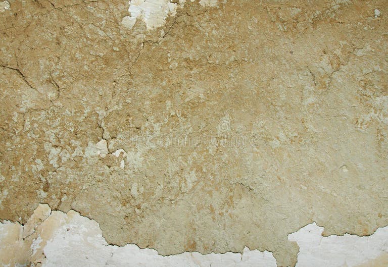 Ancient clay wall stock photo. Image of grunge, surface - 76122602