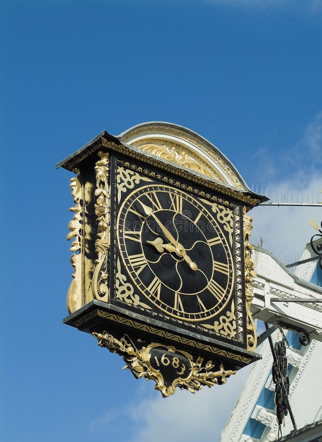 Ancient clock stock photo. Image of gold, tourist, clock - 138320