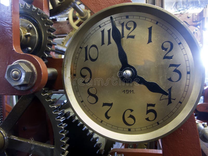 Ancient clock stock photo. Image of aged, cogwheel, gear - 88902486