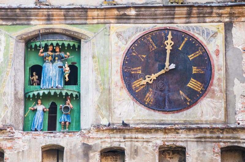 Ancient clock stock image. Image of medieval, baroque - 35171553