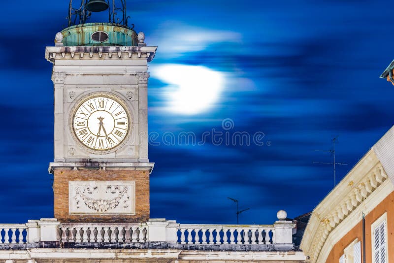 Ancient clock tower stock image. Image of building, architecture - 84037589