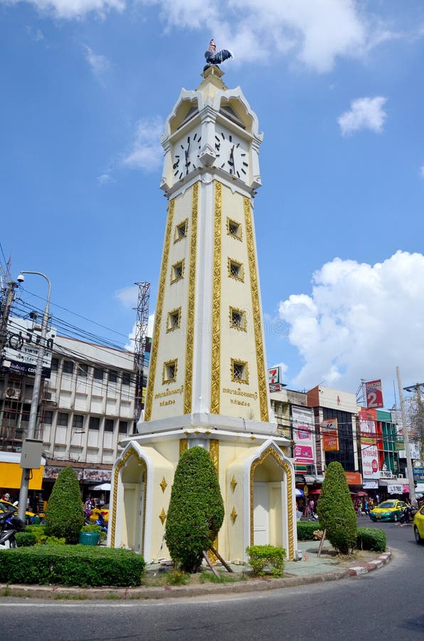 Ancient clock tower editorial photo. Image of landmark - 70342821