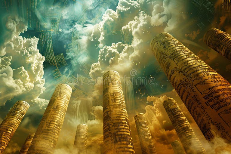 Ancient Codes Stock Illustrations – 116 Ancient Codes Stock ...