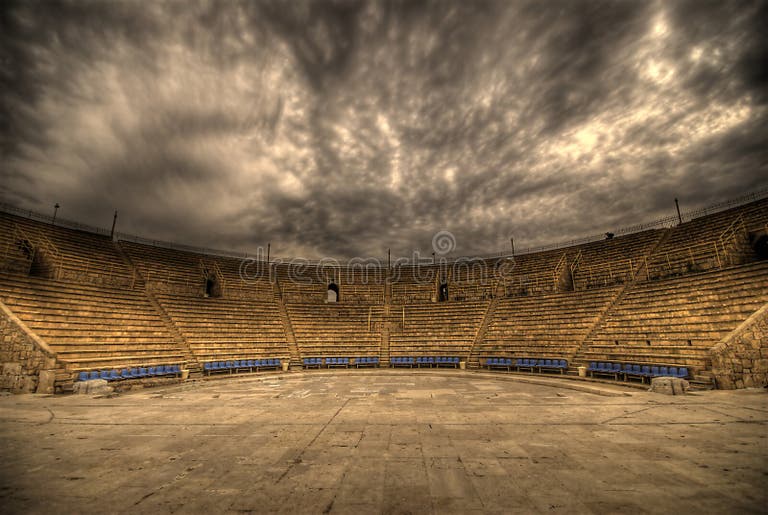 Ancient colosseum stock photo. Image of empty, apocalyptic - 8317588