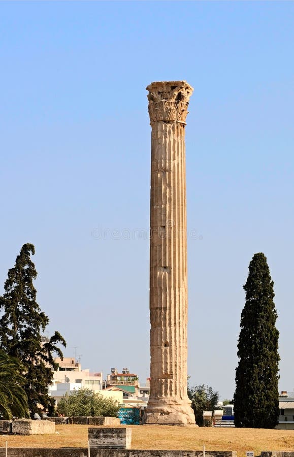 Ancient column stock image. Image of column, capital - 15937317