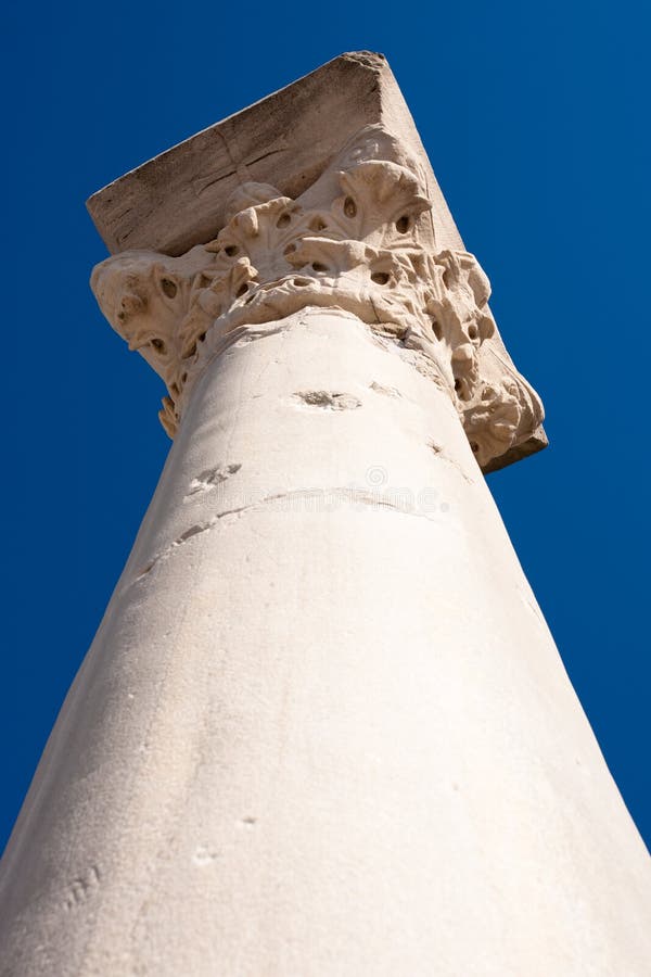 Ancient column stock image. Image of column, vertical - 16301939