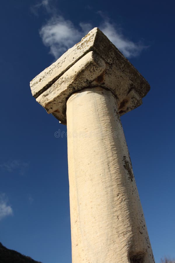 Ancient column stock image. Image of legal, greek, culture - 22813125