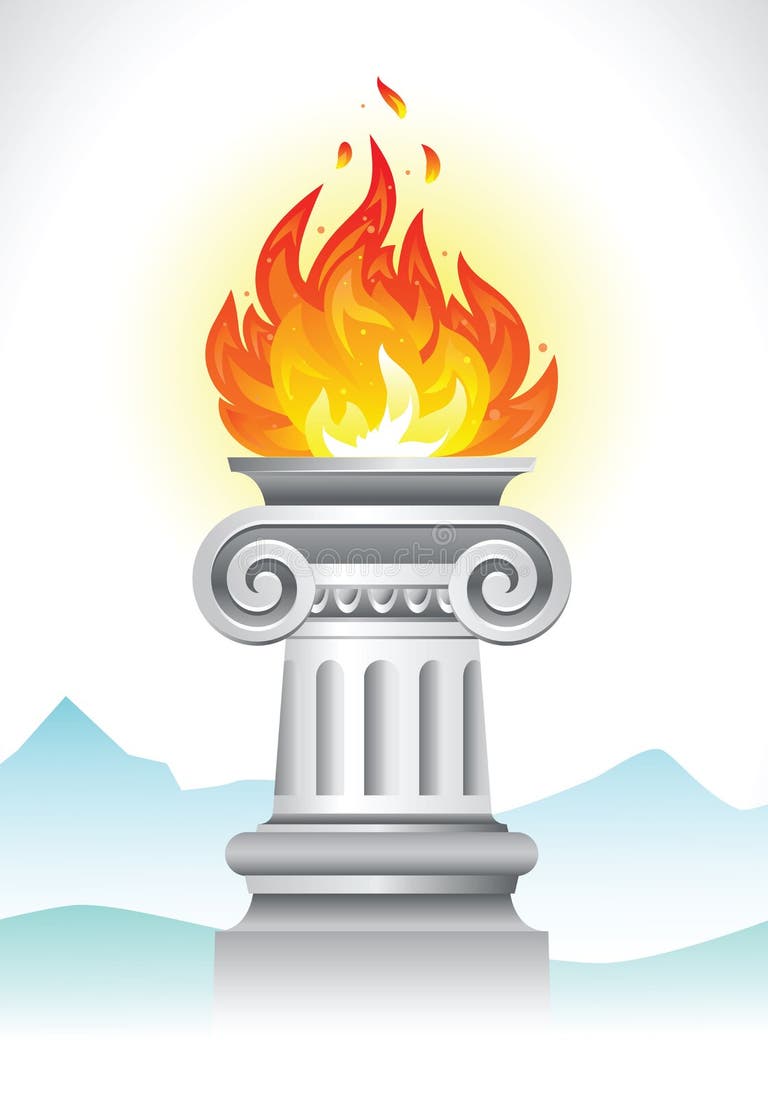 Flame Column Stock Illustrations – 1,775 Flame Column Stock ...