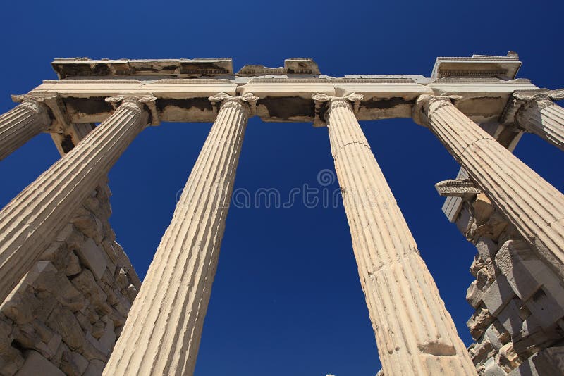 Ancient columns stock photo. Image of marble, decorative - 10641772