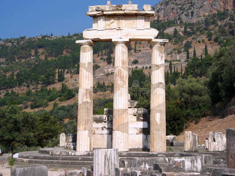 Ancient columns stock photo. Image of column, historical - 553036