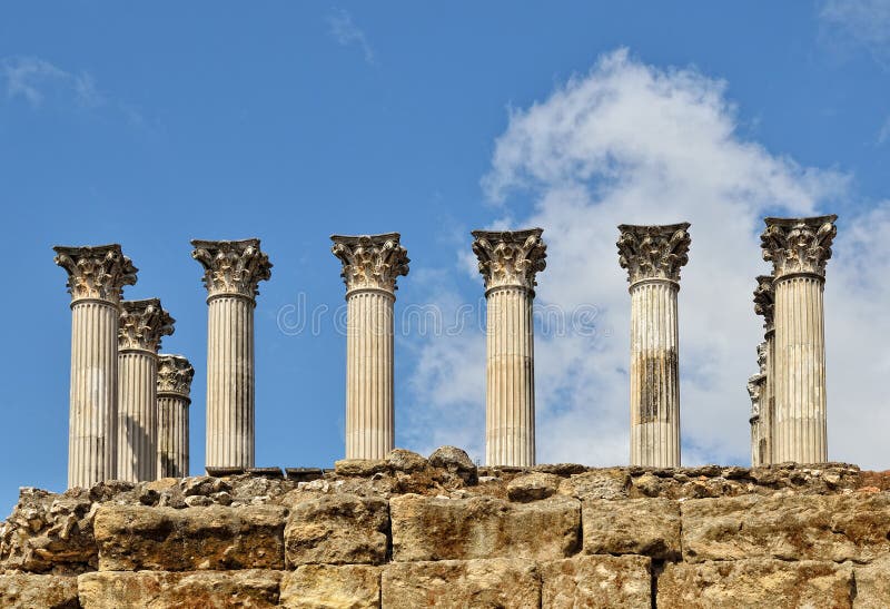 1+ Ancient columns roman temple cordoba Free Stock Photos - StockFreeImages