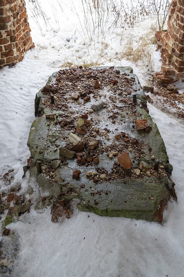 Ancient Concrete Foundation Stock Image - Image of building, concrete ...