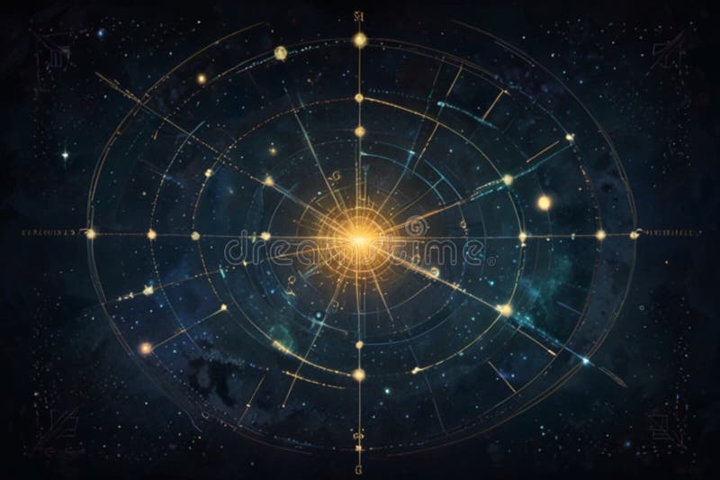 "Ancient Constellation Map" Stock Illustration - Illustration of ...