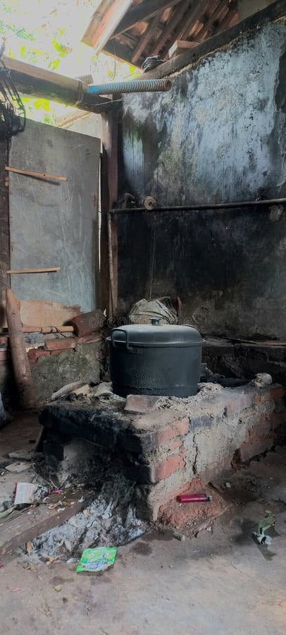 Ancient cooking stoves stock image. Image of window - 262427255