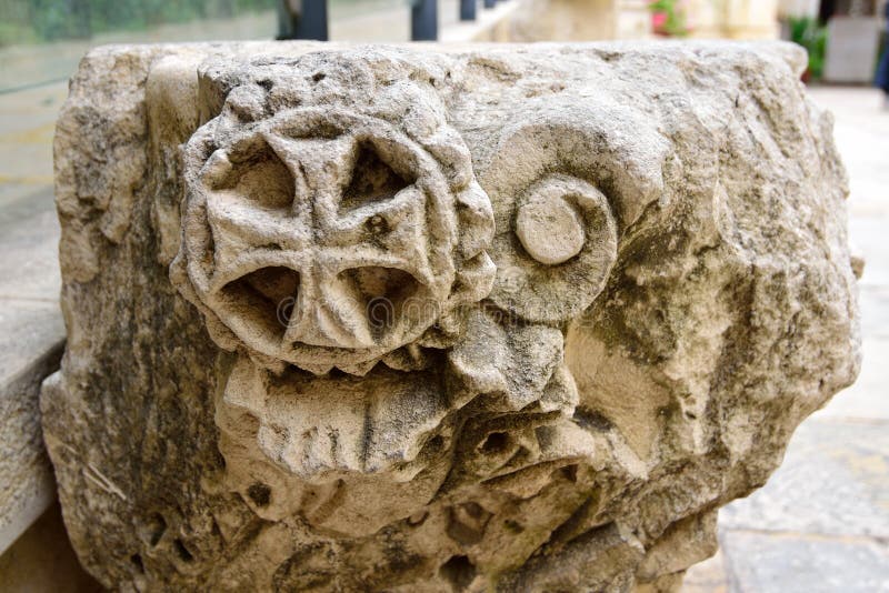 Medieval Engraved Stone Cross about the Monastery of Haghpat Stock ...