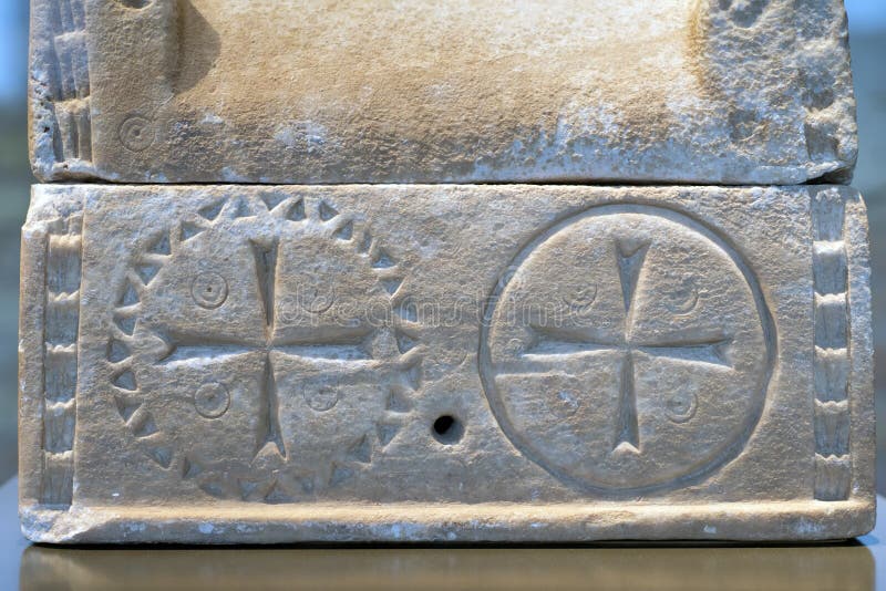 Ancient crosses stock image. Image of christian, circle - 52708119