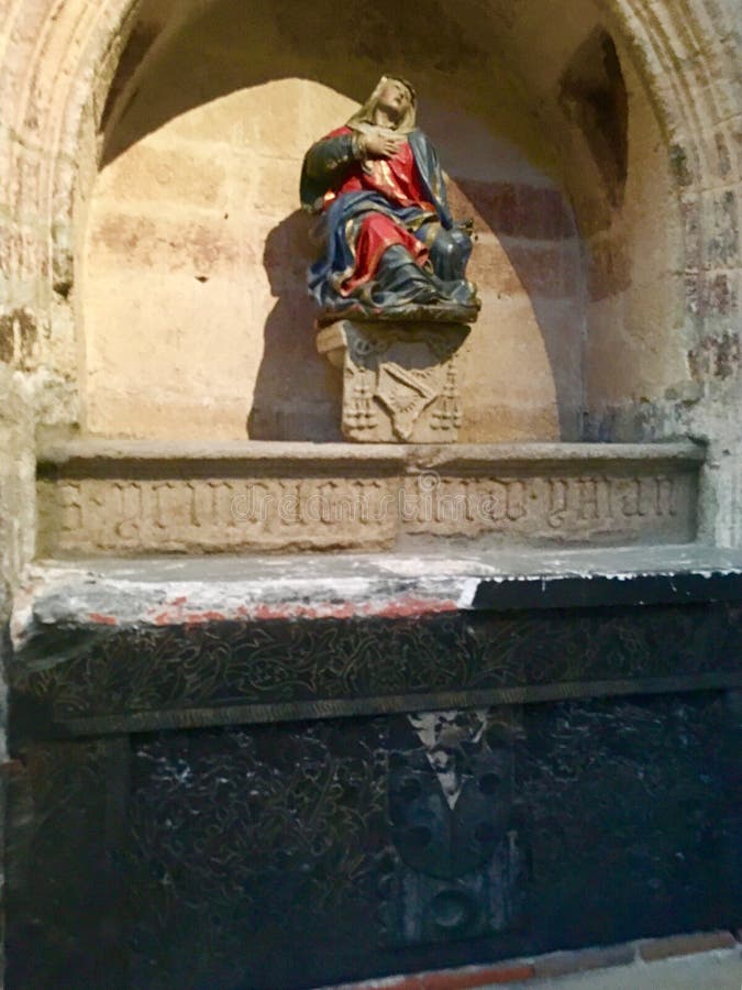 Crypt in Cathdral stock image. Image of church, ancient - 134811527