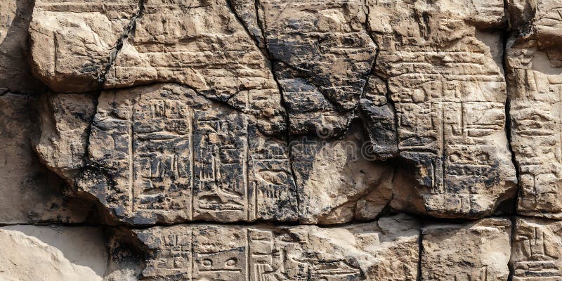 Ancient Cuneiform Script Unveiling Mesopotamian History Stock ...