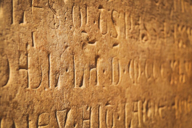 Ancient deadly language. stock image. Image of ancient - 160993219