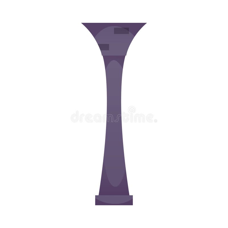 Ancient Decorative Column, Vector Flat Antique Architecture Interior ...