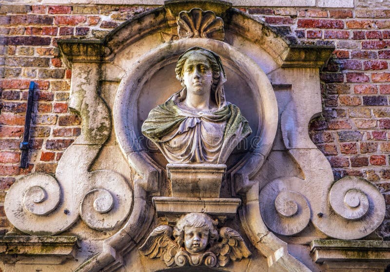 Ancient Decorative Element, Close-up Design Stock Image - Image of ...