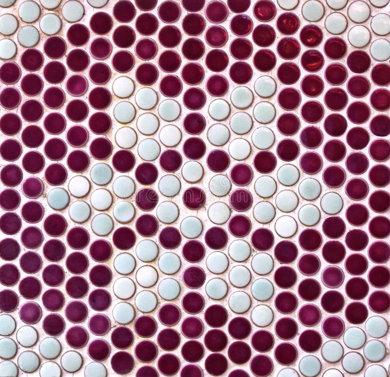 Ancient Decorative Mosaic from Tile Fragments Stock Image - Image of ...