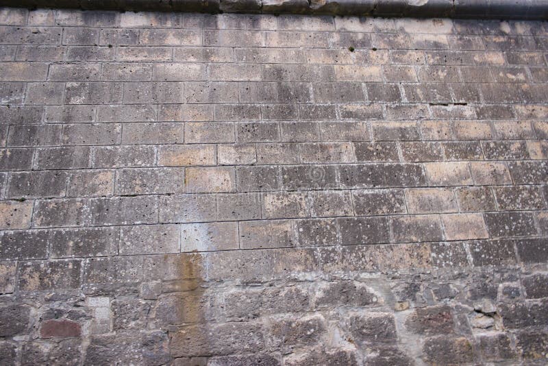 Ancient Defensive Stone Walls of the Castle Stock Image - Image of ...