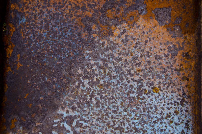 Ancient Dirty and Rusted Metal Tin Background Stock Image - Image of ...
