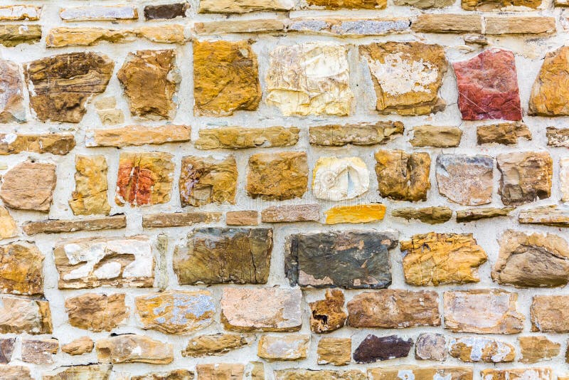 Ancient dirty stone wall stock image. Image of construction - 214624475