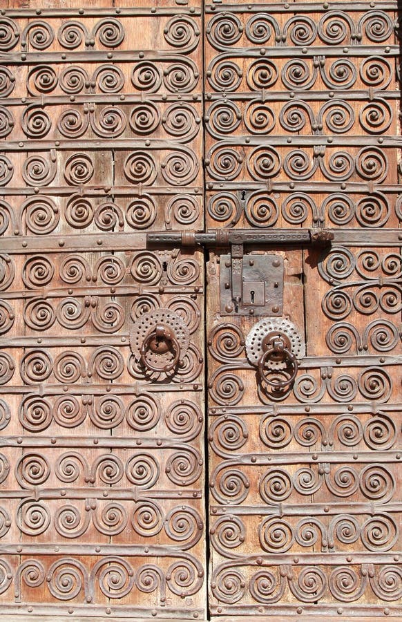 Ancient door stock photo. Image of circle, close, door - 26806144