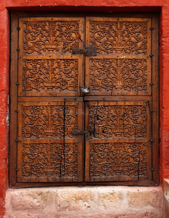Ancient wood door stock photo. Image of door, doorway - 10846414